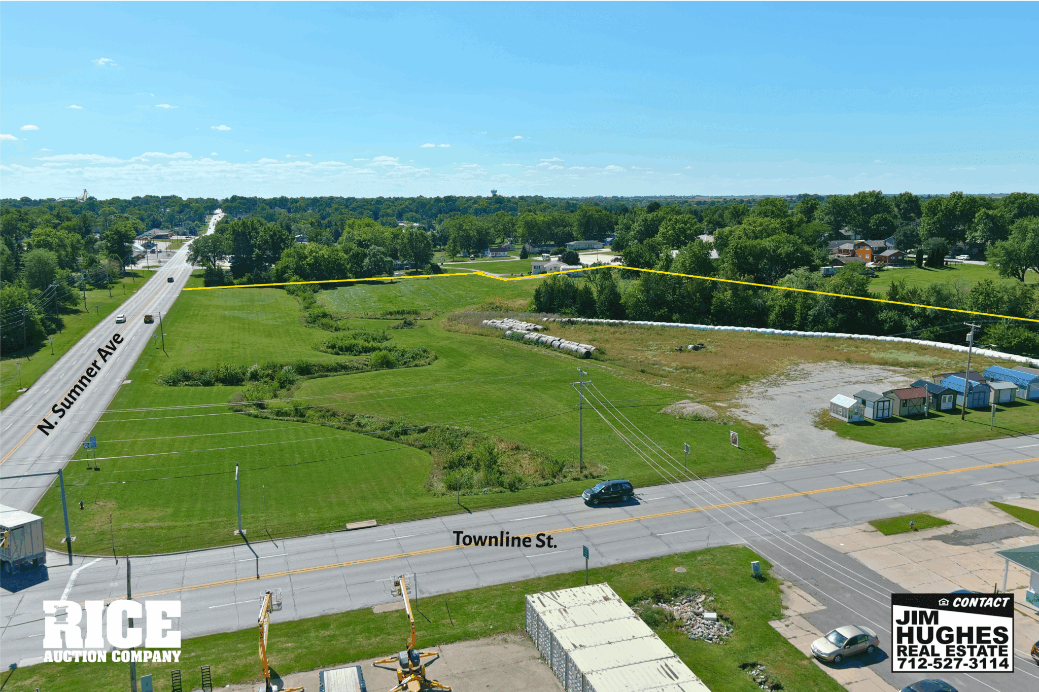 For Sale: 3 Lots, City of Creston - Rice Auction Company